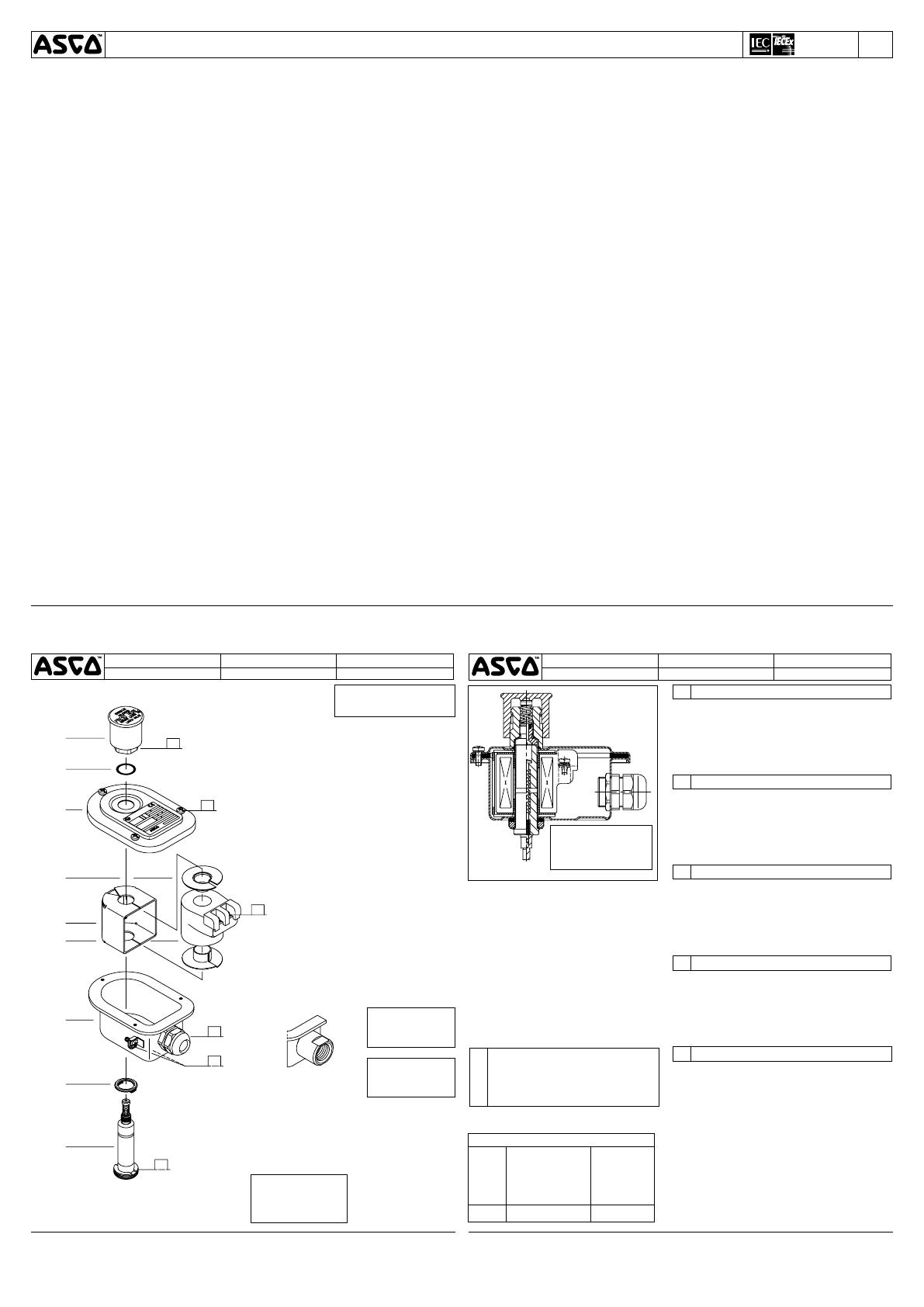 Asco EM/WSEM Series Installation And Maintenance Instructions Manual